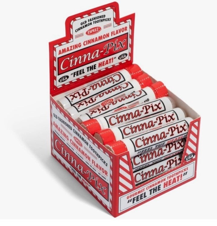Espeez Cinna Pix Old Fashioned Cinnamon Toothpicks Red Hot Tiki